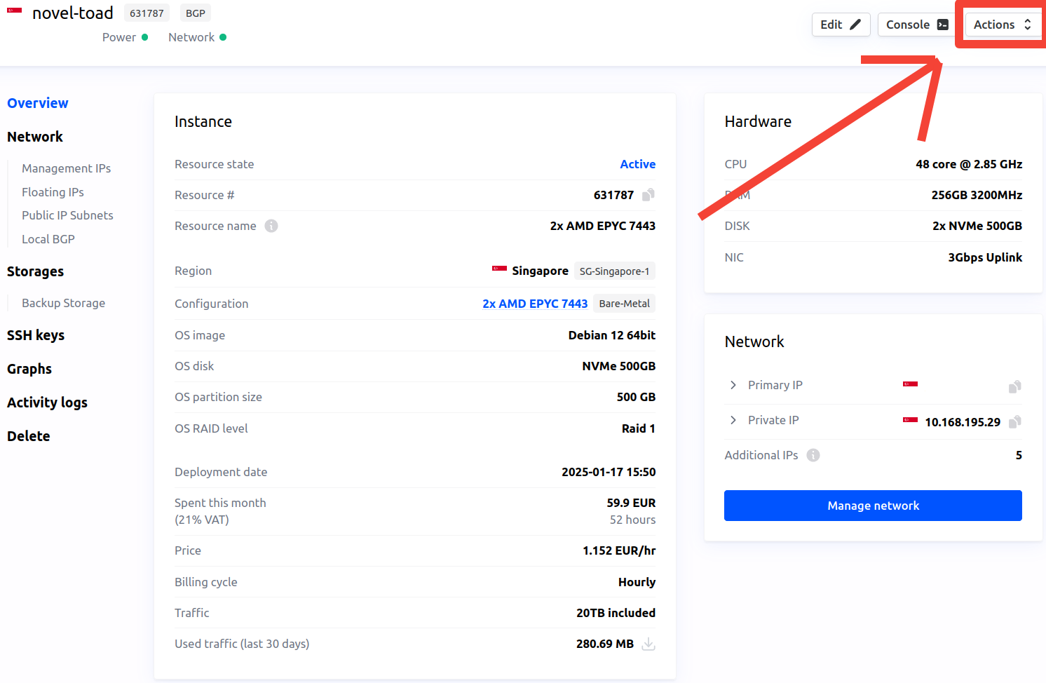 How to reboot a server via Client Portal, Linux, and Windows