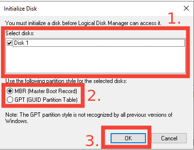 How to add a missing drive on Windows Server