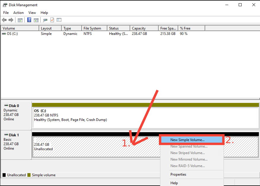 How to add a missing drive on Windows Server